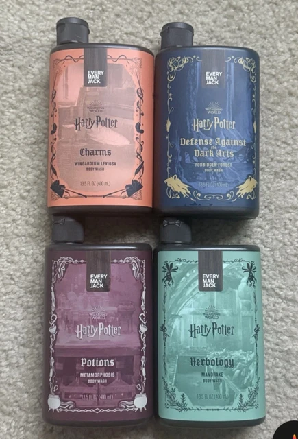 EVERY MAN JACK Limited Edition Harry Potter Body Wash Collecter Set ...