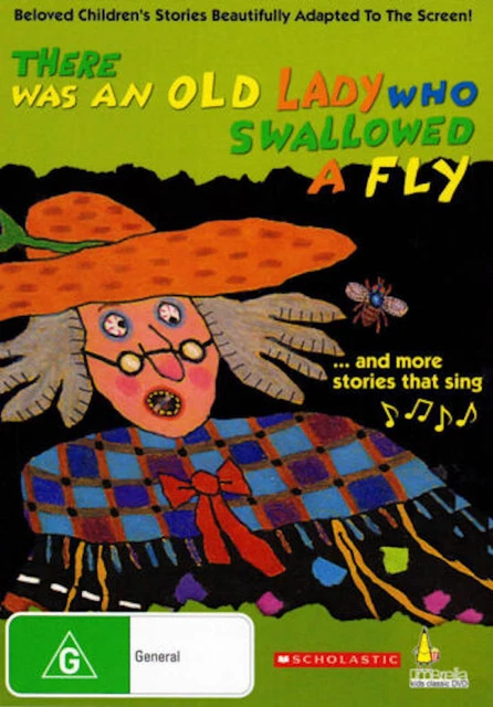THERE WAS AN Old Lady who Swallowed a Fly -Kids DVD Series New $15.00 ...