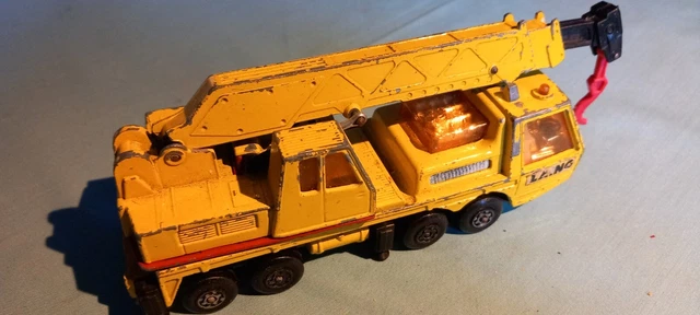 MATCHBOX SUPERKINGS K12/K113 Hercules Mobile Crane (Army version) £4.50 ...