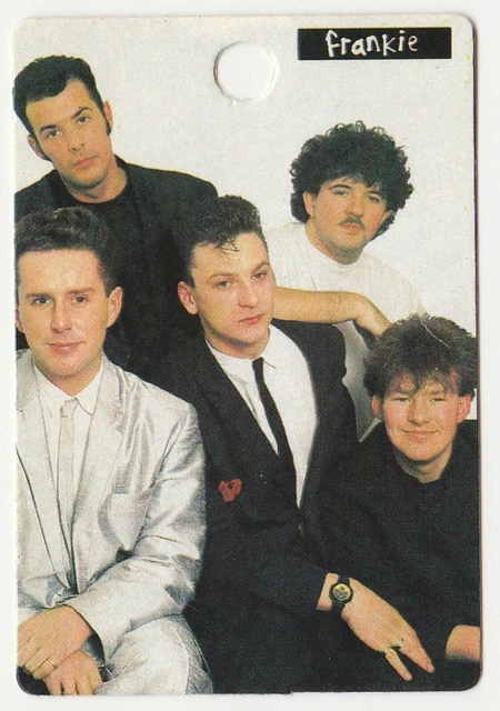1980S UK POP Star Card Relax Two Tribes Group FGTH Frankie Goes To ...