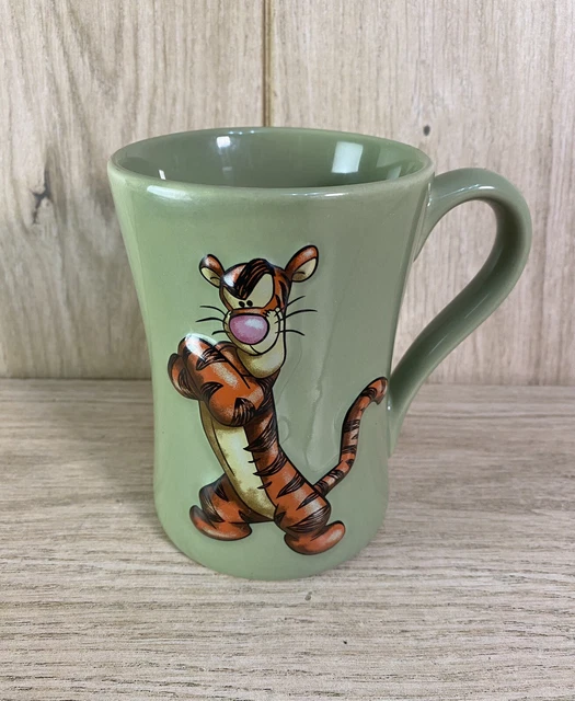 DISNEY STORE EXCLUSIVE Tigger Collectable 3D Embossed Coffee Tea Mug ...