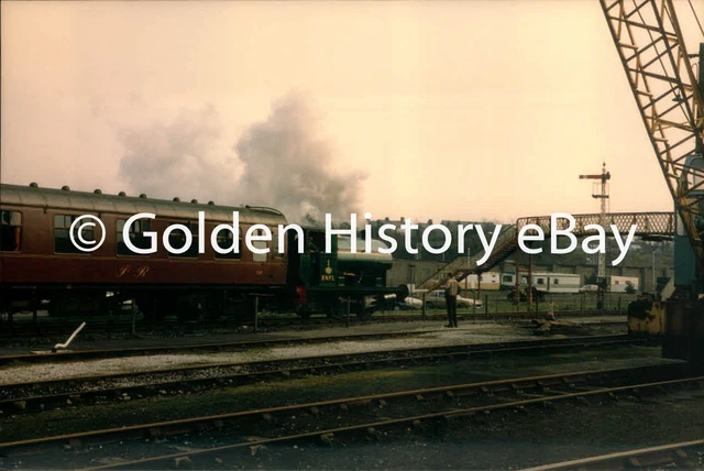 VINTAGE LOCOMOTIVE TRAIN Diesel Steam Old 1990'S Real Photo Photograph ...