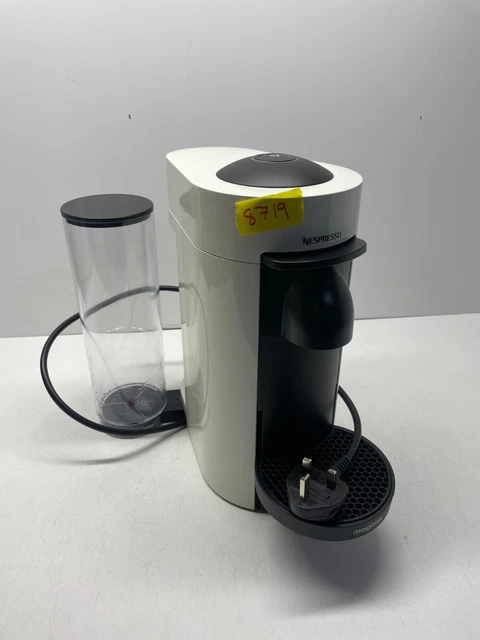 NESPRESSO VERTUO PLUS Coffee Machine Pod Water Tank White (no pod bin ...