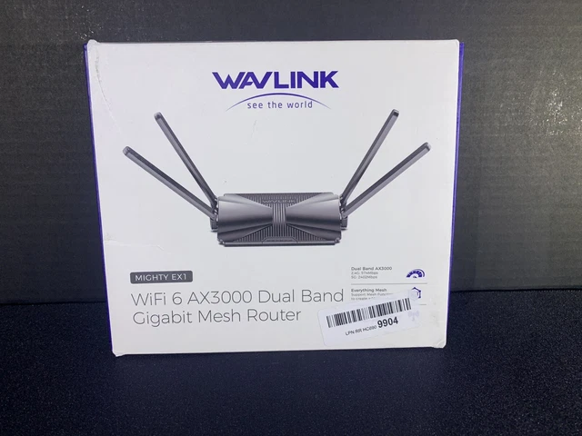 WAVLINK AX3000 WIFI 6 Router Multi-Gigabit Dual Band Mesh Router ...