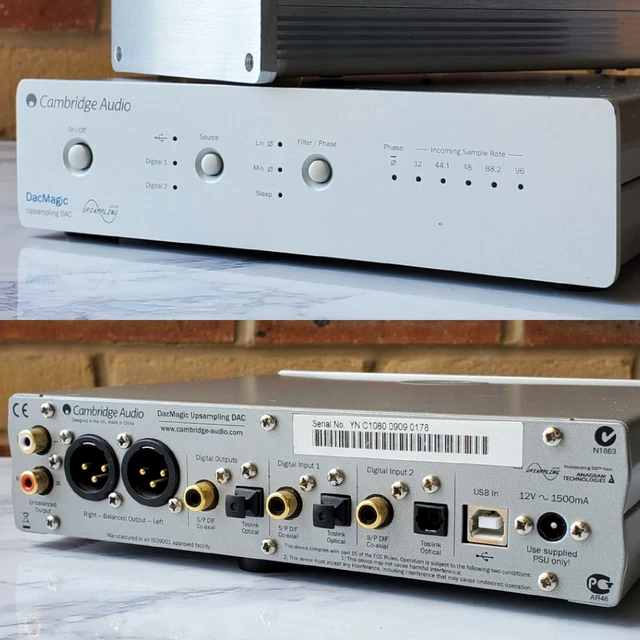 CAMBRIDGE AUDIO DAC Magic 100 Modified + Linear PSU £200.00 - PicClick UK
