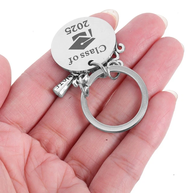 CLASS OF 2025 Keyring Stylish Class of 2025 Keychain Motivational ...