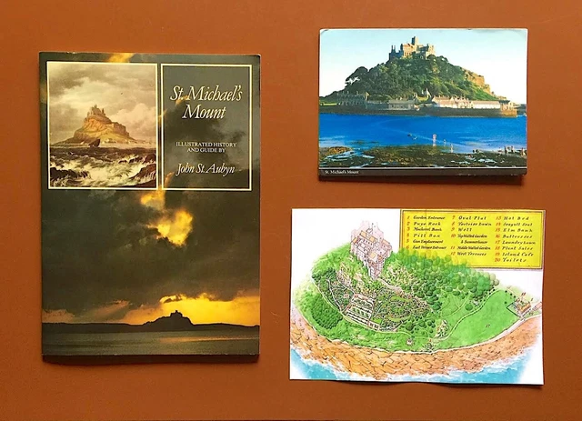 PICTORIAL GUIDE & Illustrated History, Map, Postcard for St. Michael’s ...