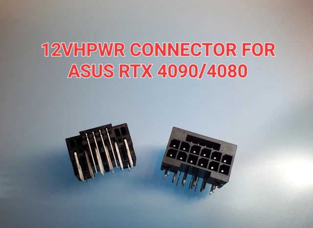 90 DEGREES GPU ATX 3.0 PCIE 5.0 12VHPWR Female Connector For ASUS ...