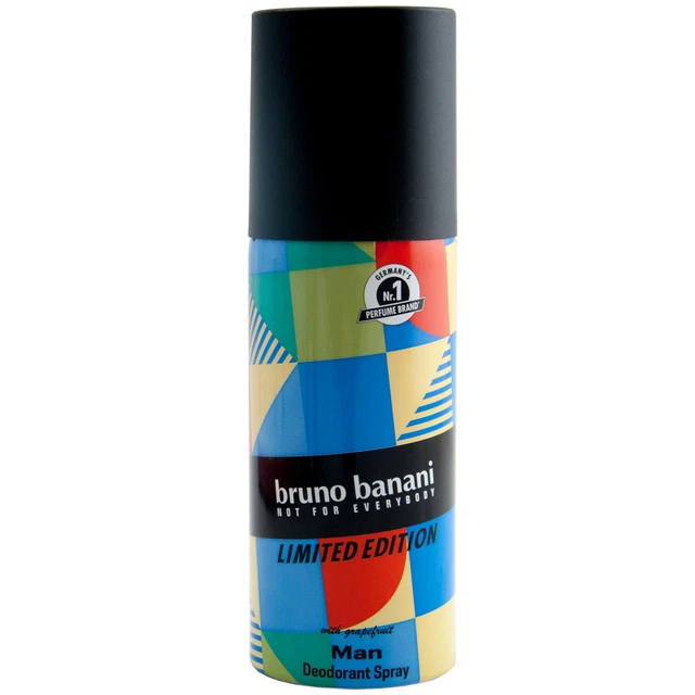 BRUNO BANANI DEO Spray LIMITED EDITION 1 x 150ml 24H Lasting Scent 2023 ...