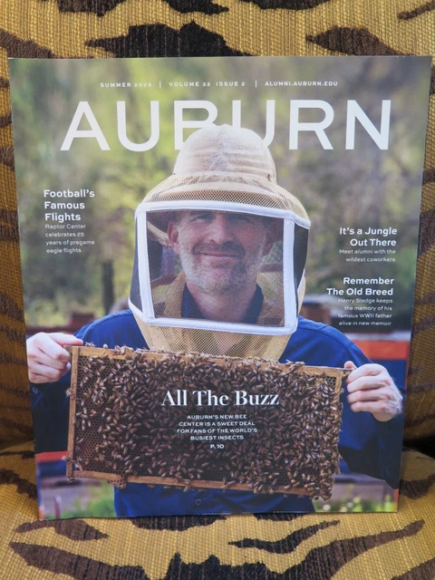 AUBURN MAGAZINE BEES Jason Dufner Pat Dye 2025 Crooked Oaks Fall ...