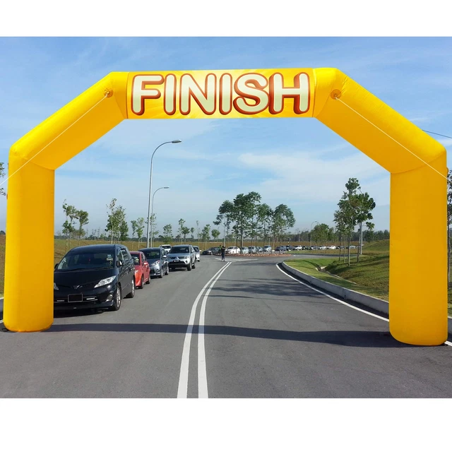 20FT INFLATABLE ARCH Inflatable Start Finish Line Arch with Blower ...