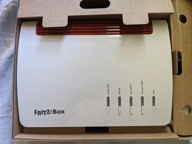 AVM FRITZ!BOX 7590 Dual-Band WLAN Router, MU-MIMO, Supervectoring VDSL ...