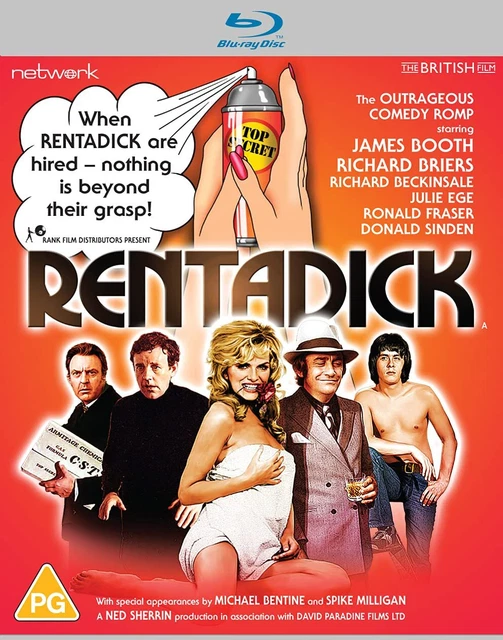 RENTADICK (BLU-RAY) JAMES Booth Richard Briers Julie Ege Ronald Fraser EUR 23,29 - PicClick FR