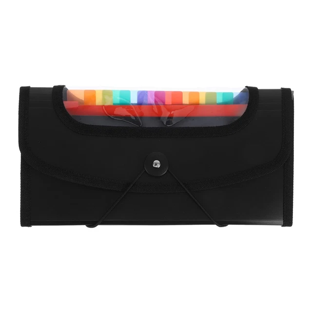 13 -POCKET DOCUMENT Organizer Folio Envelope Folder Accordion File $19. ...