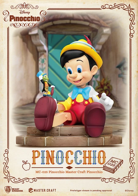 PINOCCHIO DISNEY MASTER Craft MC-025 Statuen Beast Kingdom EUR 325,23 ...