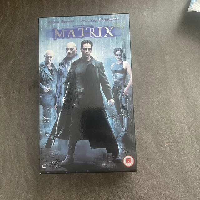 THE MATRIX (VHS, 1999) Rare Cardboard Case, Keanu Reeves. collectors ...