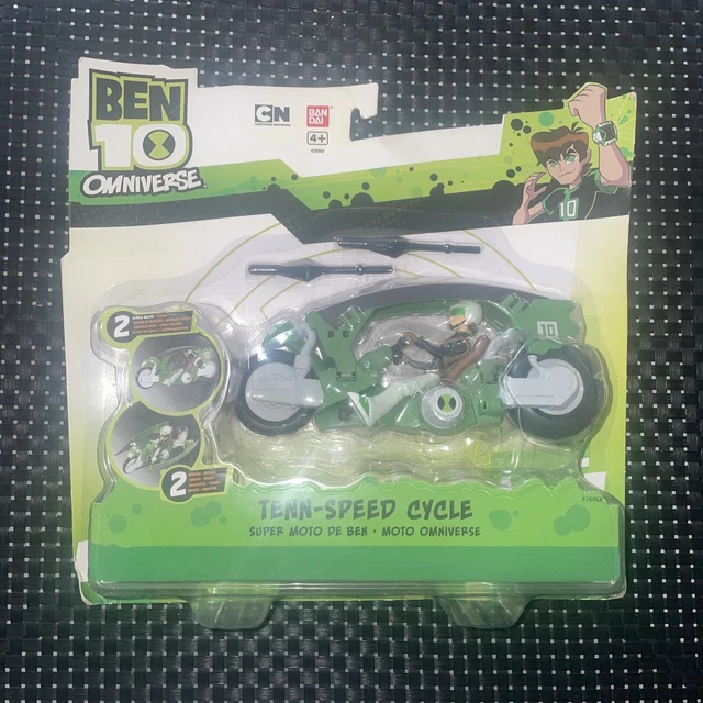 FIGURINE BEN 10 Omniverse Bandai 2012 Tenn Speed Cycle Super Moto De ...