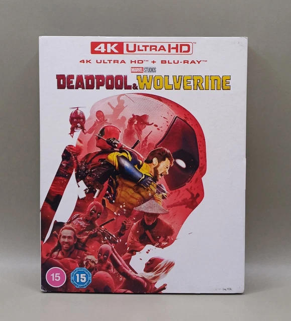 DEADPOOL AND WOLVERINE 4K + Blu Ray £14.95 - PicClick UK