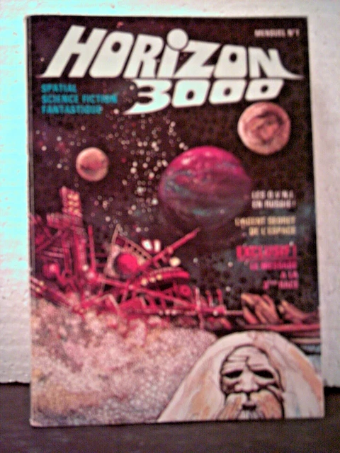 HORIZON 3000. NUMÉRO 1. 1976. OVNI. Science-Fiction. Espace ...
