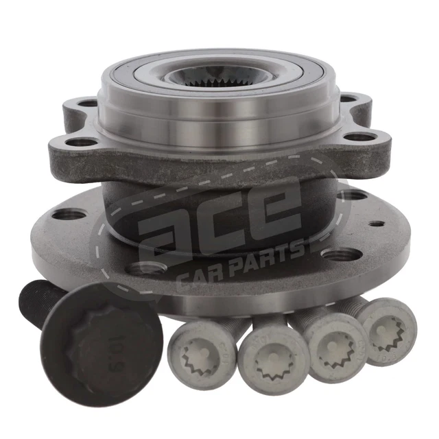 AUDI A3 8P 2008-2013 Front Wheel Bearing Hub Kit With ABS Flange 137mm ...