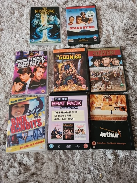 80S DVD BUNDLE X 10 Film The Breakfast Club. Goonies. Arthur. Stand By Me & More EUR 11,86 ...