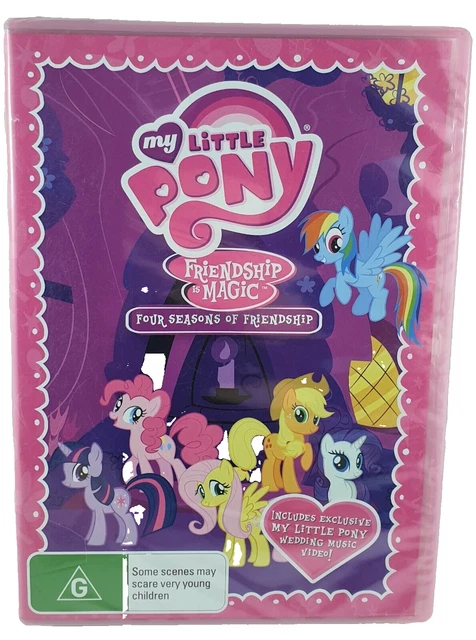 NEW MY LITTLE Pony MLP Friendship is Magic Four Seasons Vol 3 Rare DVD ...