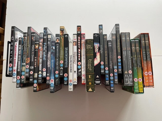 ACTION, FANTASY, ADVENTURE DVD BUNDLE X28 - Farscape / Twilight / Lord ...