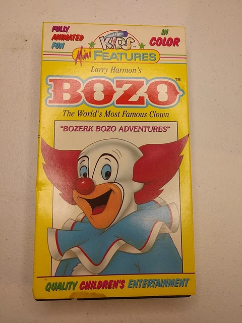 1992 LARRY HARMON Bozo The Worlds Most Famous Clown Bozerk Bozo ...