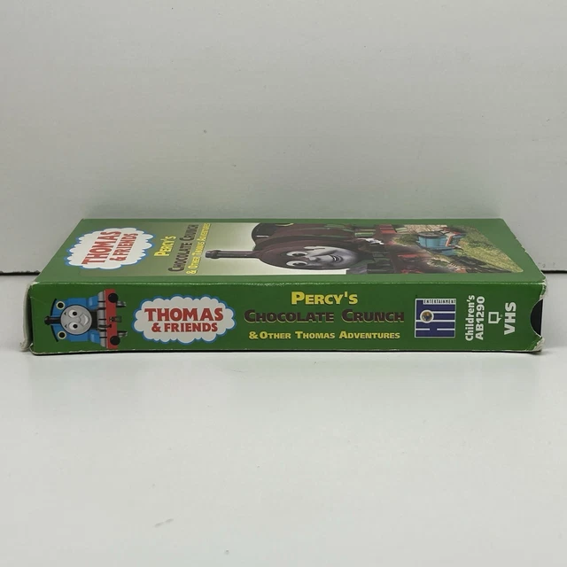 THOMAS THE TANK Engine & Friends Percy's Chocolate Crunch VHS Video ...