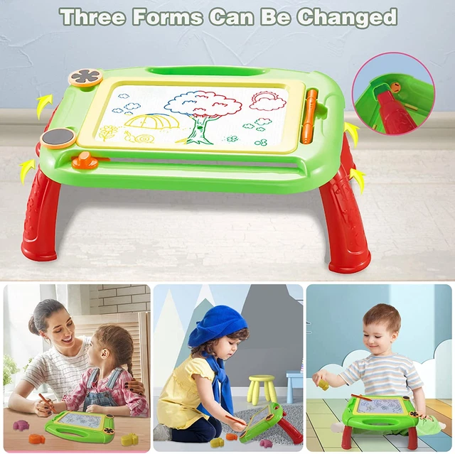 MAGNETIC DRAWING BOARD for Boys Girls, Kids Toys Age 2-6 Magna Erasable ...