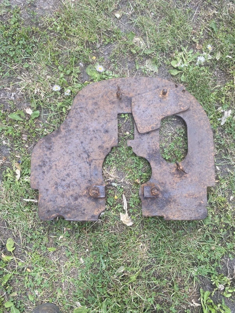 WW2 ORIGINAL RUSSIAN Battle Damaged Maxim Armor Shield, From Kurland ...