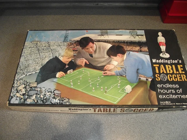 WADDINGTONS TABLE SOCCER, football board Game 1965 £12.99 - PicClick UK