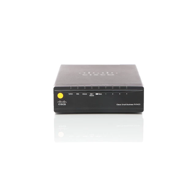CISCO RV042G-K9-NA ROUTER - 4-Port-Switch (integriert) inkl VAT EUR 238 ...