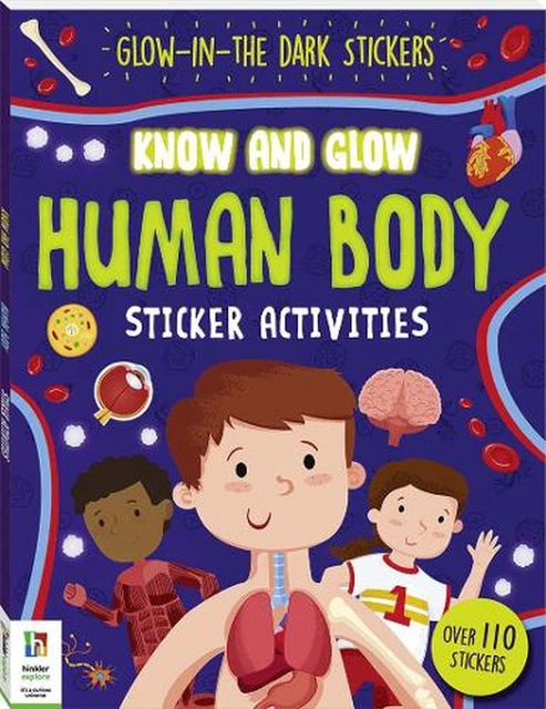 KNOW AND GLOW: Human Body Sticker Activities by Hinkler Pty Ltd £12.80 ...
