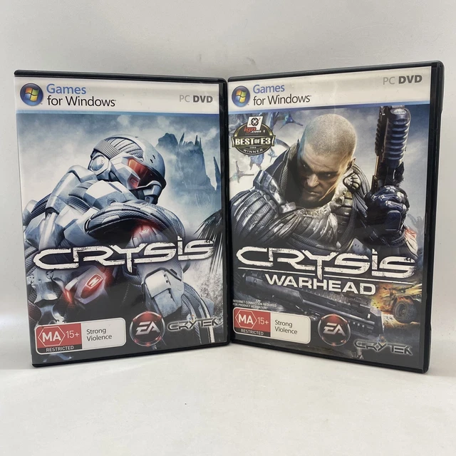 CRYSIS & CRYSIS Warhead PC Game Free Tracked Postage $19.99 - PicClick AU