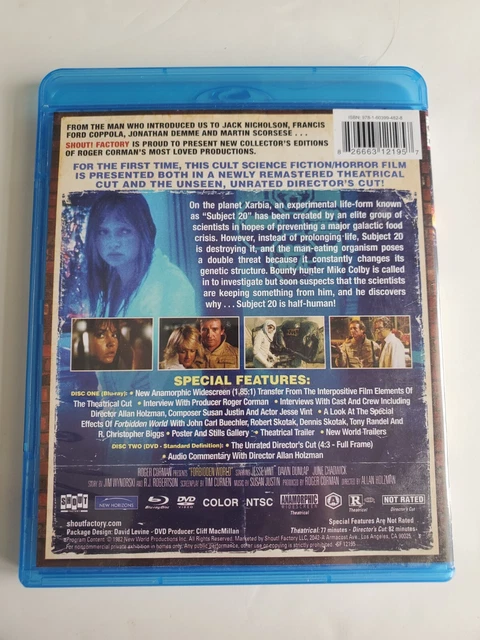 FORBIDDEN WORLD BLU-RAY Movie Roger Corman's Cult Classics $27.00 ...