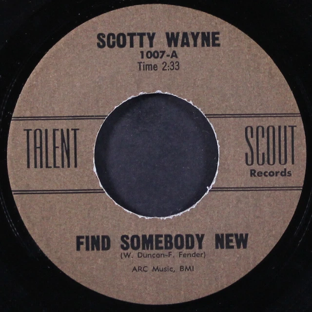 SCOTTY WAYNE : trouvez quelqu'un neuf / nuit solitaire TALENT SCOUT 7 ...