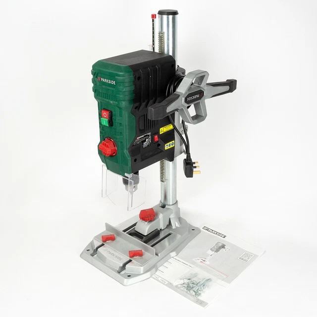 PARKSIDE BENCH PILLAR Drill w/ Electronic Speed Control PTBMOD 710 A1 £ ...
