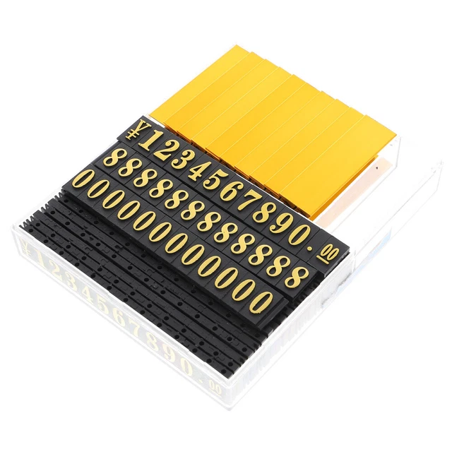 RETAIL DISPLAY NUMBER Display Blocks Display Tag Stand Tiny Tag £15.25 ...
