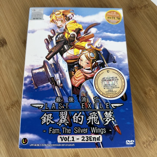 DVD~ANIME LAST EXILE-FAM, The Silver Wing Vol.1-26 Región Final Todo ...