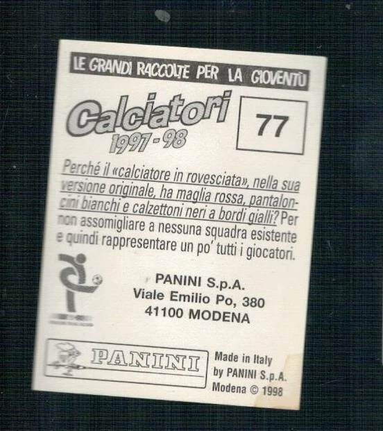 FIGURINA 77 Calciatori Panini 1997-98 Doni Brescia Nuova EUR 2,80 ...