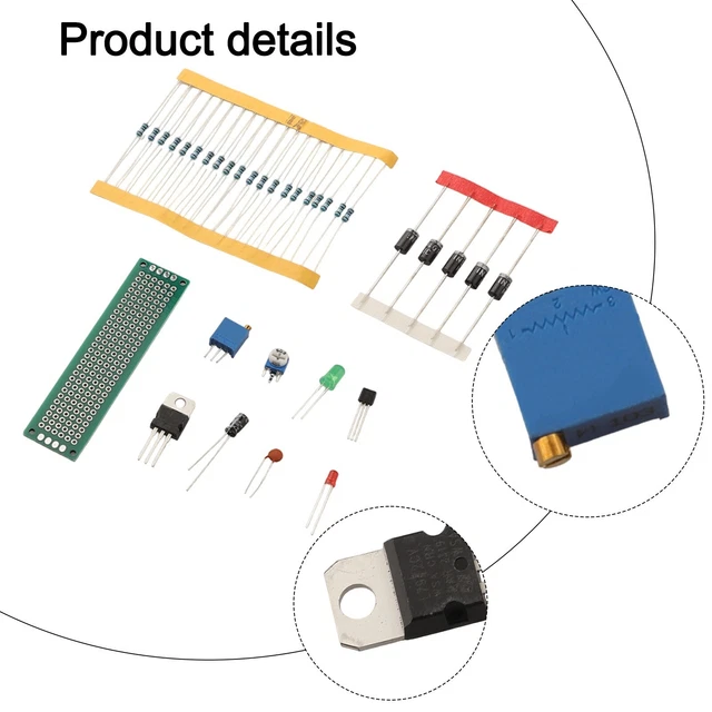 ESSENTIAL MONOLITHIC CAPACITOR Resistors Kit for Circuitry Needs ...