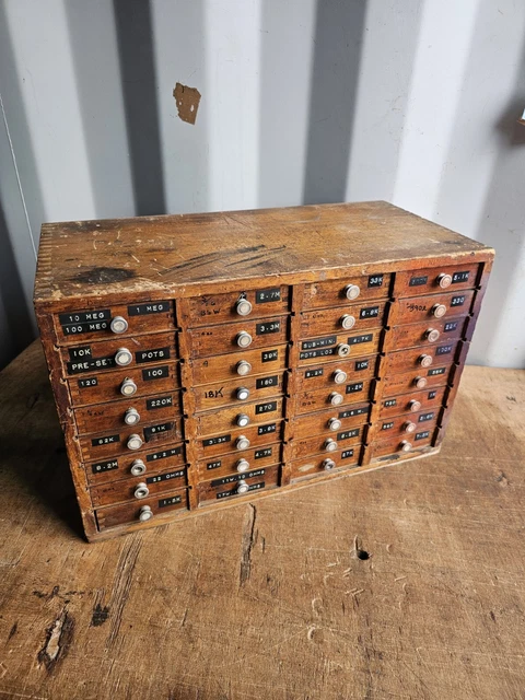 RARE VINTAGE EMIR 32 Drawer Engineers Tool Chest/ Tool Box £199.99 ...