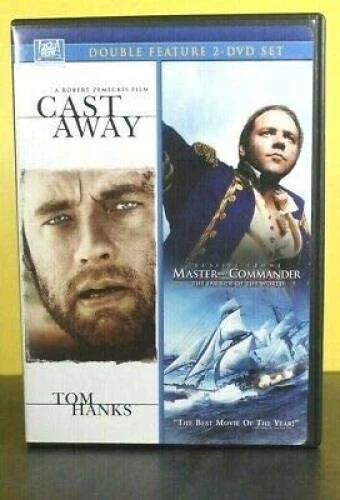 CAST AWAY Master and Commander DOUBLE FEATURE - DVD - GOOD $6.67 - PicClick