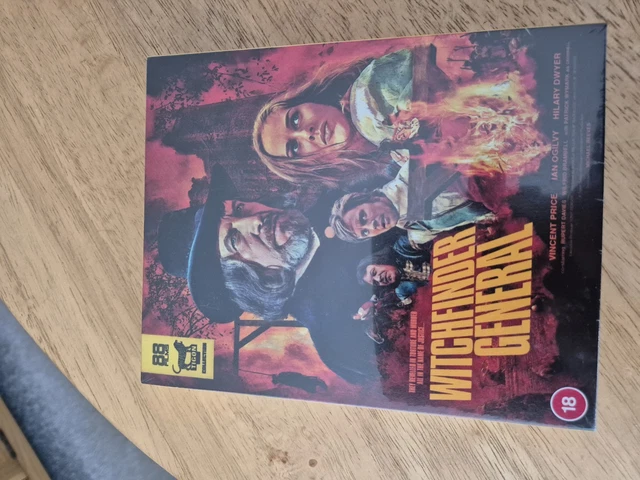WITCHFINDER GENERAL (BLU Ray) 1968 Classic Vincent Price Horror...new And Sealed £7.99 - PicClick UK
