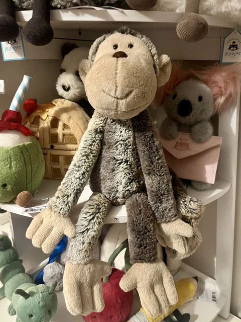 JELLYCAT MATTIE MONKEY. Rare and Retired. Excellent Condition. 16.5” £ ...