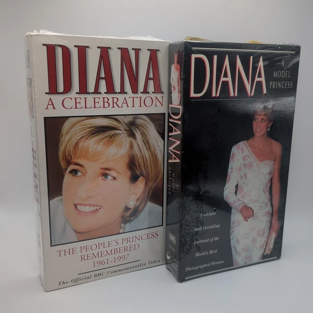 DIANA: A MODEL Princess & Diana: A Celebration (VHS, Pacific Arts Video ...