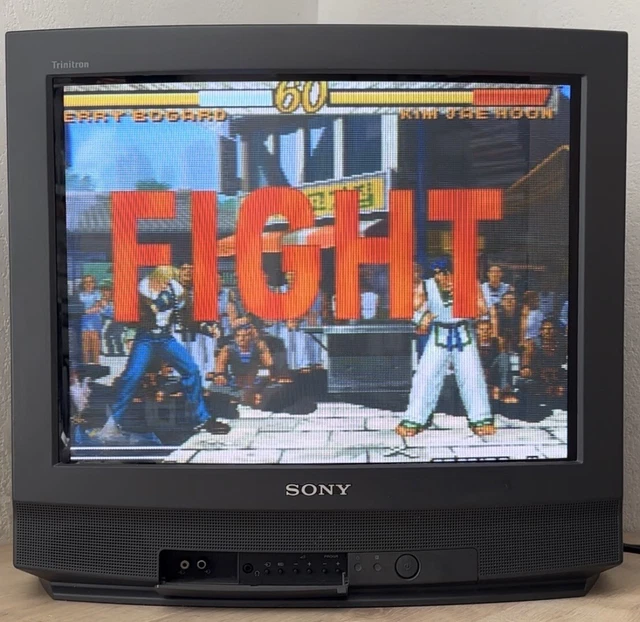 SONY TRINITRON KV-21M3B TV télévision tube cathodique 51 cm 20,1" Rétro ...