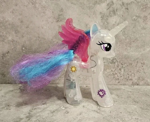 MY LITTLE PONY Princess Celestia Light Up Brushable £5.99 - PicClick UK