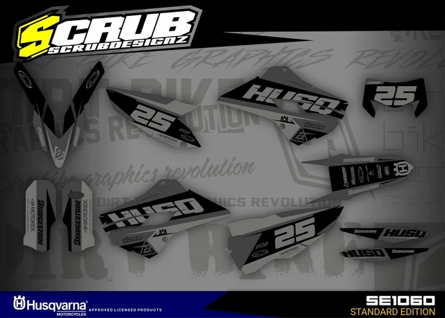 GRAFICA HUSQVARNA TE125 TE250 FE250 TE300 FE450 FE501 2014 2016 EUR 157 ...
